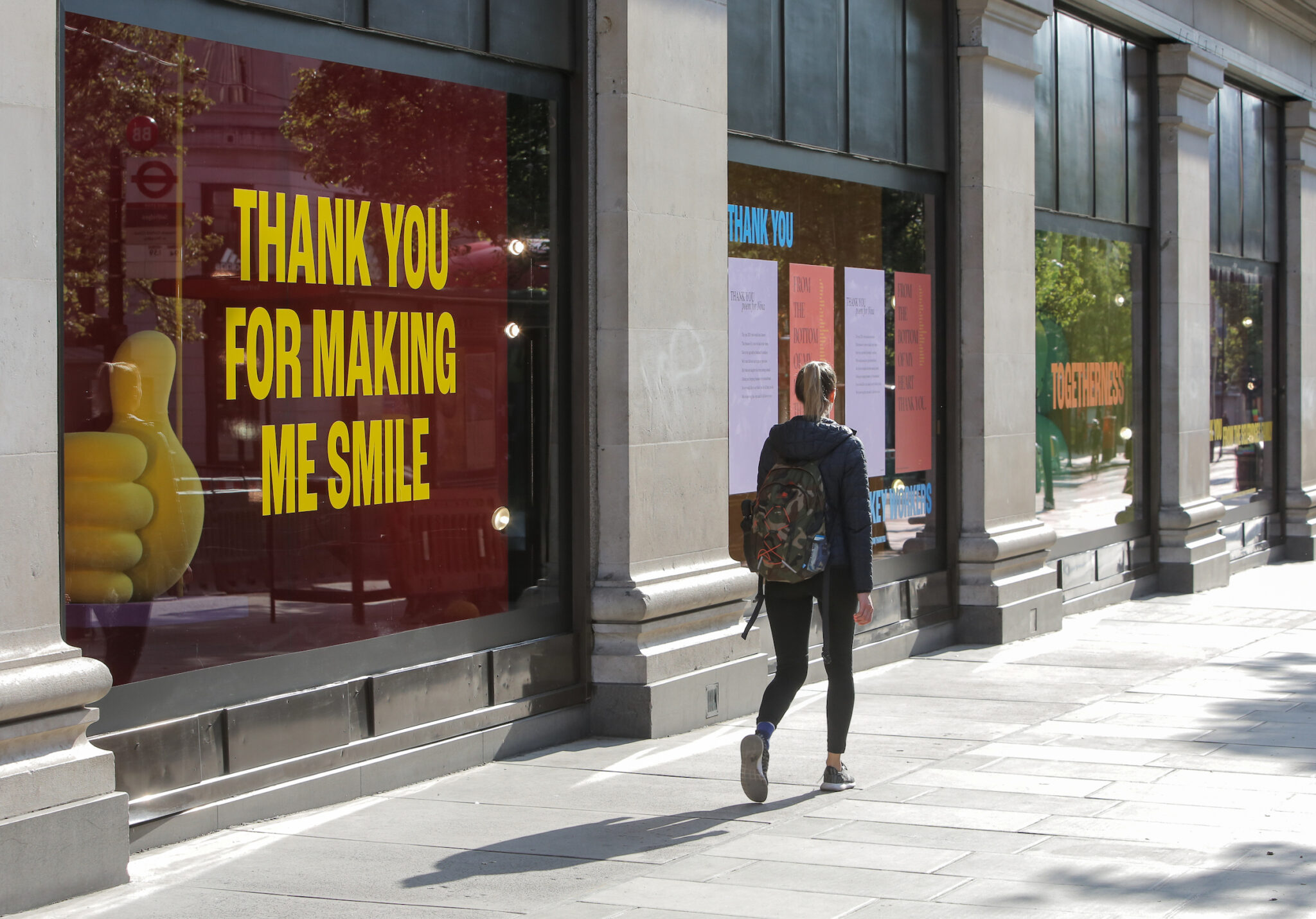 SELFRIDGES LONDON UNVEILS NEW THANK YOU TRIBUTE WINDOW DISPLAY ...