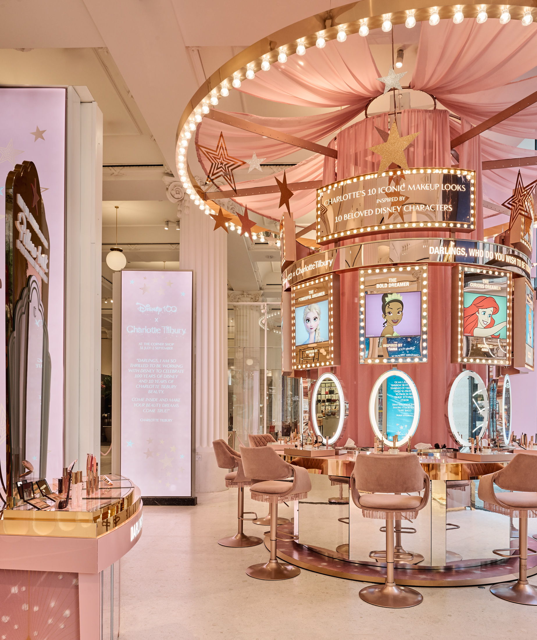 DISNEY100 X CHARLOTTE TILBURY LAUNCHES AT SELFRIDGES CORNER SHOP ...