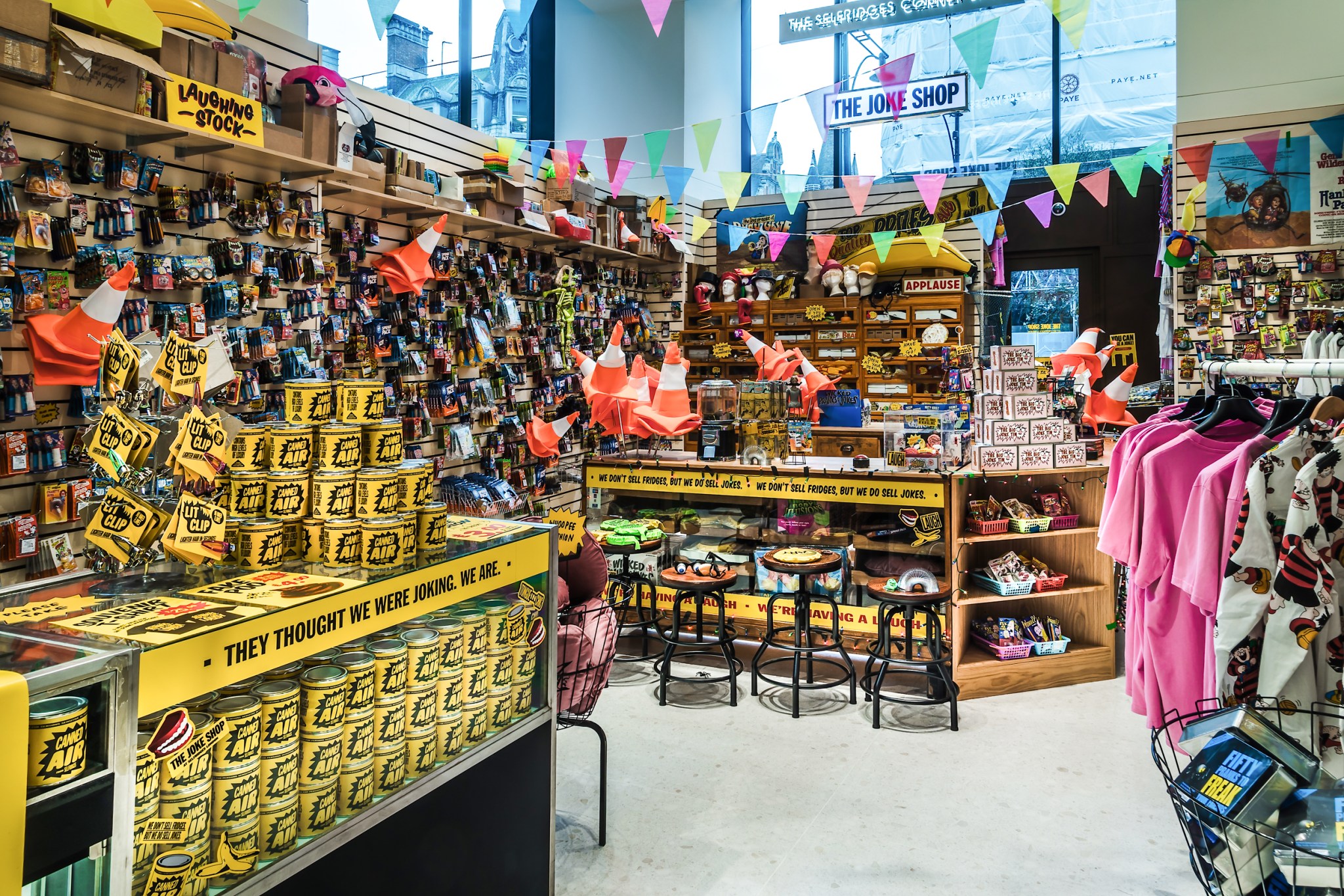 WHY DID THE CHICKEN CROSS THE ROAD? TO GET TO THE JOKE SHOP AT ...