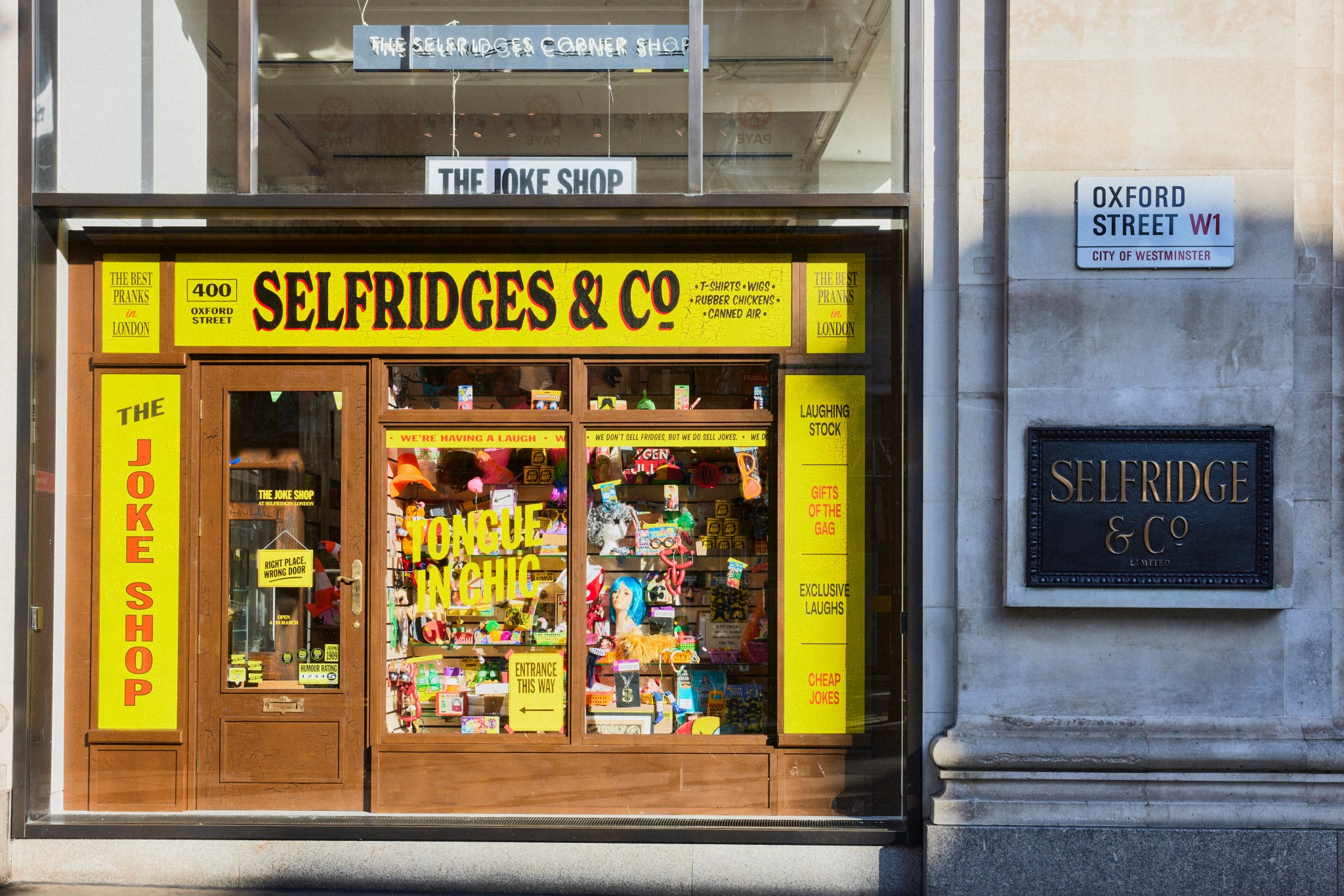 WHY DID THE CHICKEN CROSS THE ROAD? TO GET TO THE JOKE SHOP AT ...